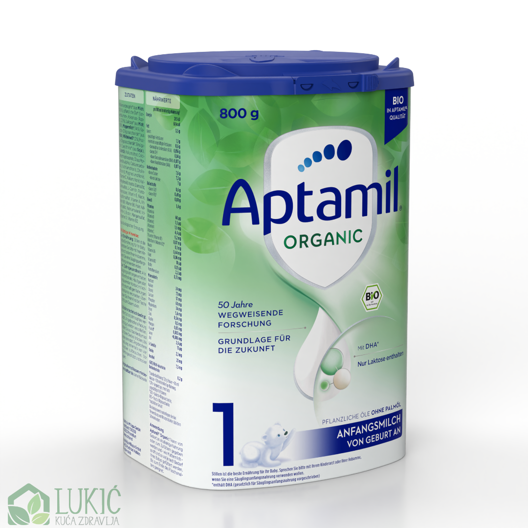 Aptamil Organic 1 formula za odojčad – Organsko mleko bez palminog ulja ...