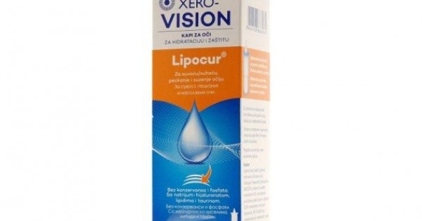 Xero-Vision Lipocur 10ml – Kapi za oči sa natrijum-hijaluronatom i ...