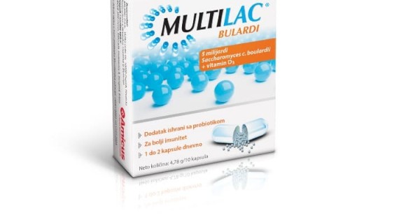 MULTILAC® Bulardi – probiotik sa vitaminom D3 za zdravu crevnu floru i ...