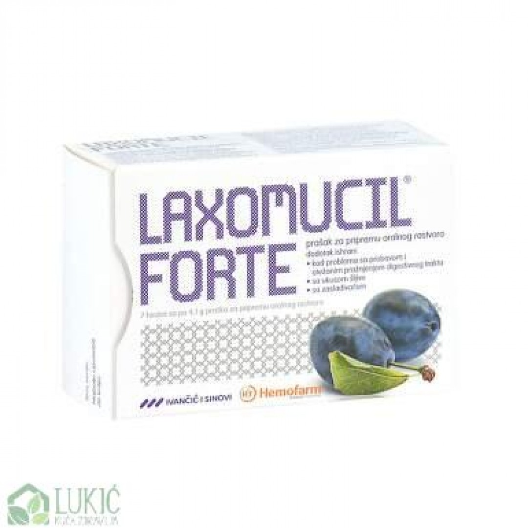 LAXOMUCIL FORTE - Biljni preparat za lakše pražnjenje creva | Apoteka Lukić
