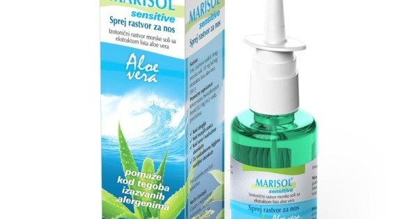 MARISOL® Sensitive sprej za nos - Aloe vera i morska so za hidrataciju ...