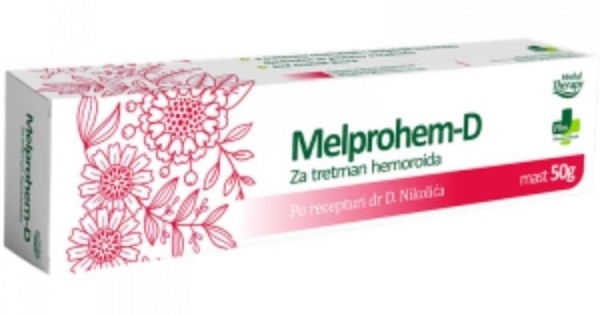 Melprohem-D mast – Tretman hemoroida i analnih fisura | Apoteka Lukić