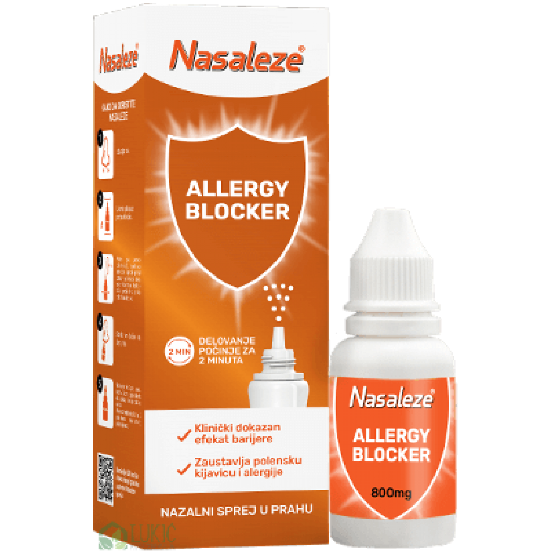 Nasaleze Allergy Blocker sprej – Prirodna zaštita od alergija | Apoteka ...