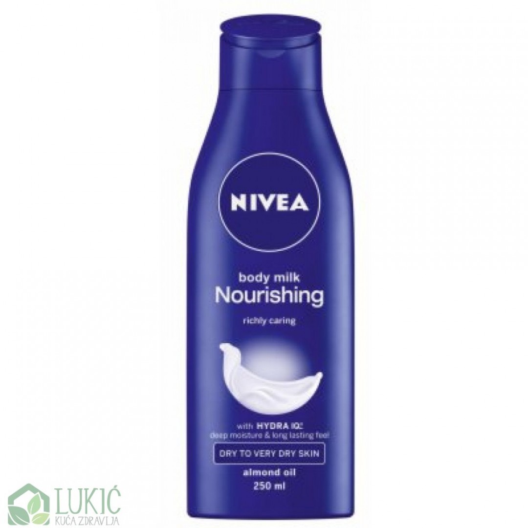NIVEA Rich Nourishing mleko za telo – intenzivna hidratacija za suvu kožu | Apoteka Lukić