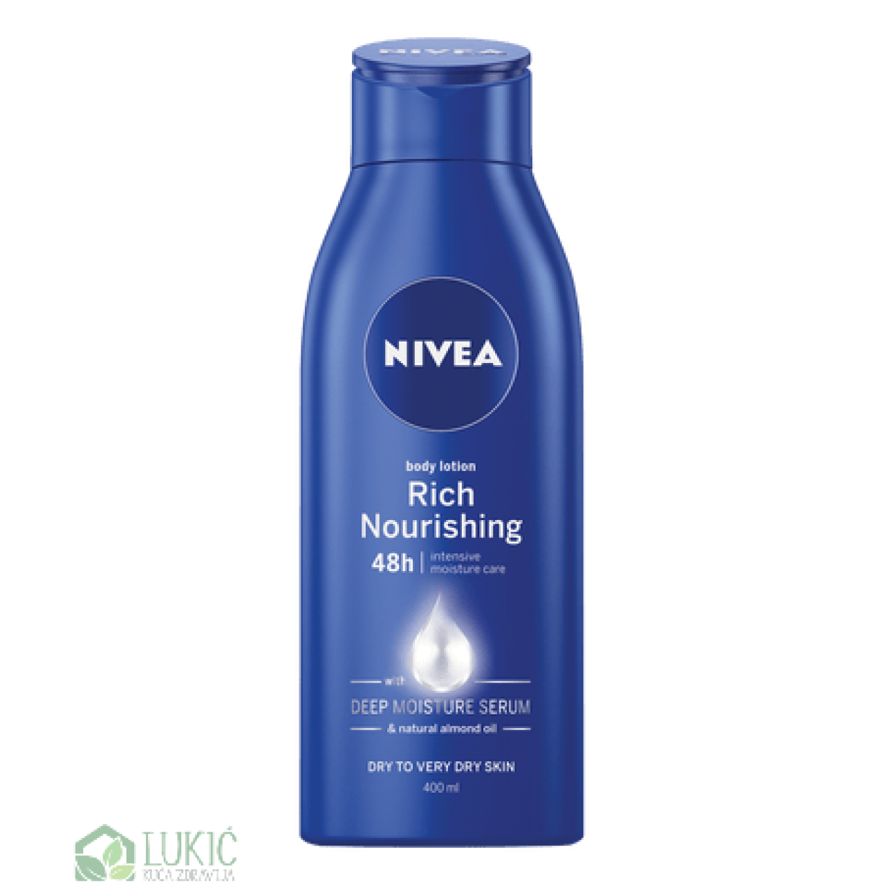 NIVEA Rich Nourishing mleko za telo – intenzivna hidratacija za suvu kožu | Apoteka Lukić