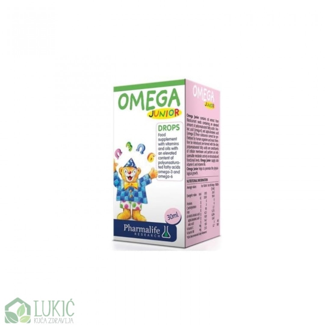 Omega Junior kapi – Esencijalne masne kiseline za zdravlje dece ...