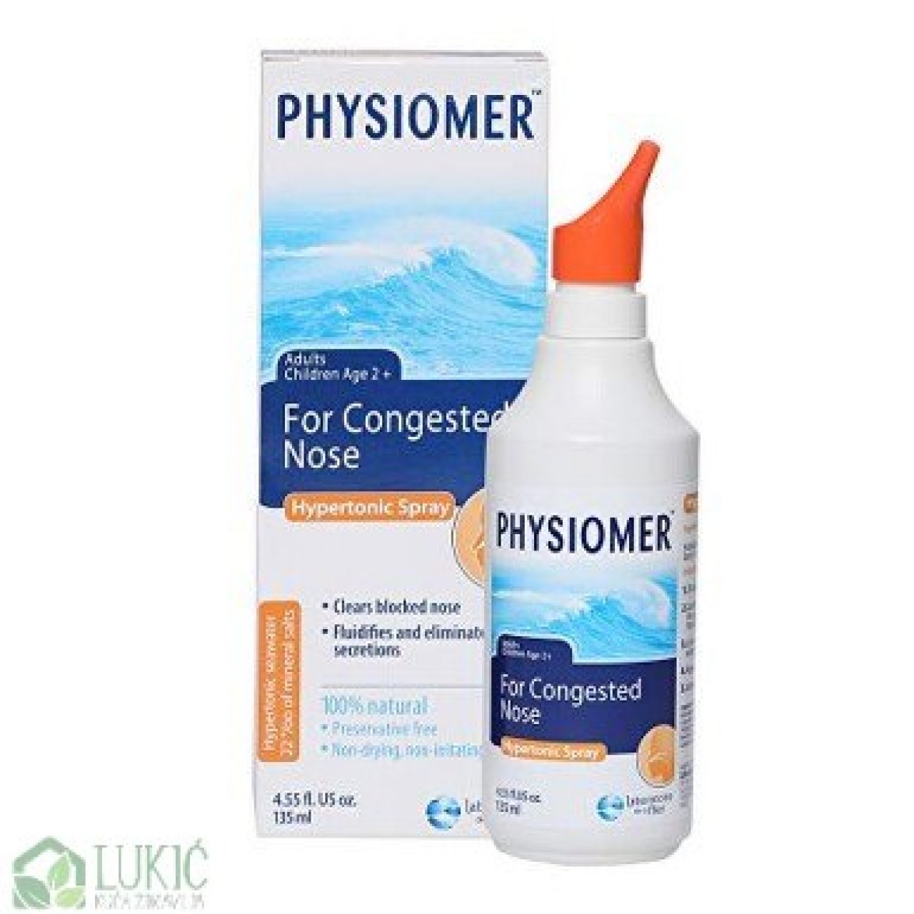 Physiomer Hypertonic Sprej - Olakšava disanje i smanjuje zapušenost ...