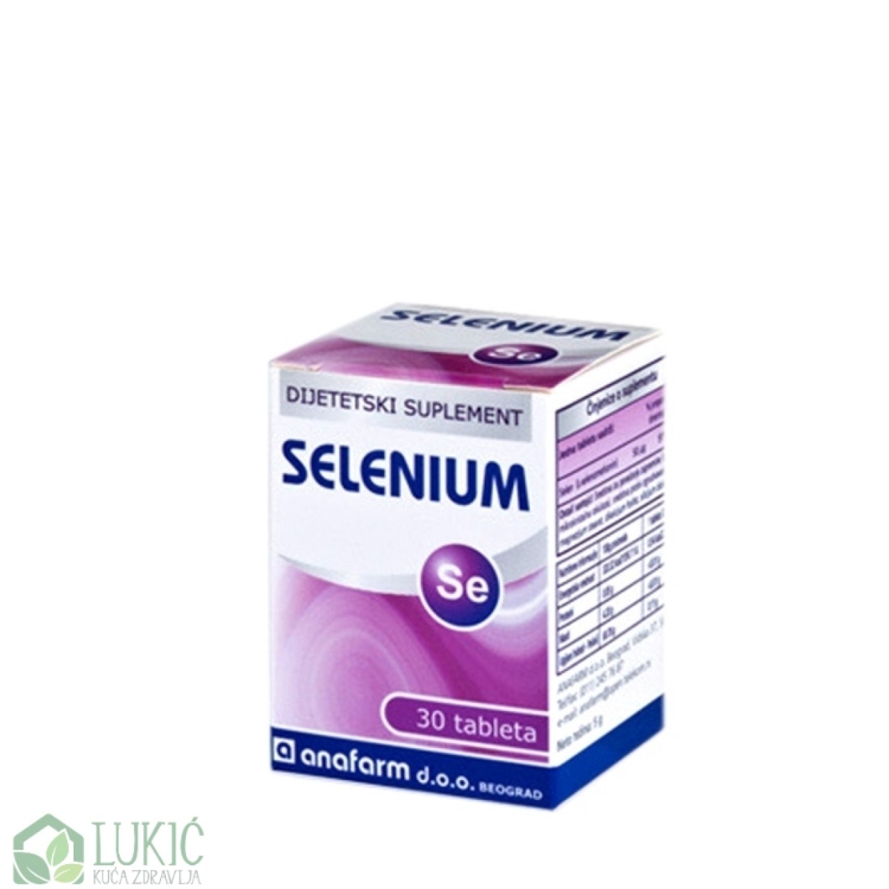 Selenium tablete - podrška zdravlju štitaste žlezde i imunog sistema ...