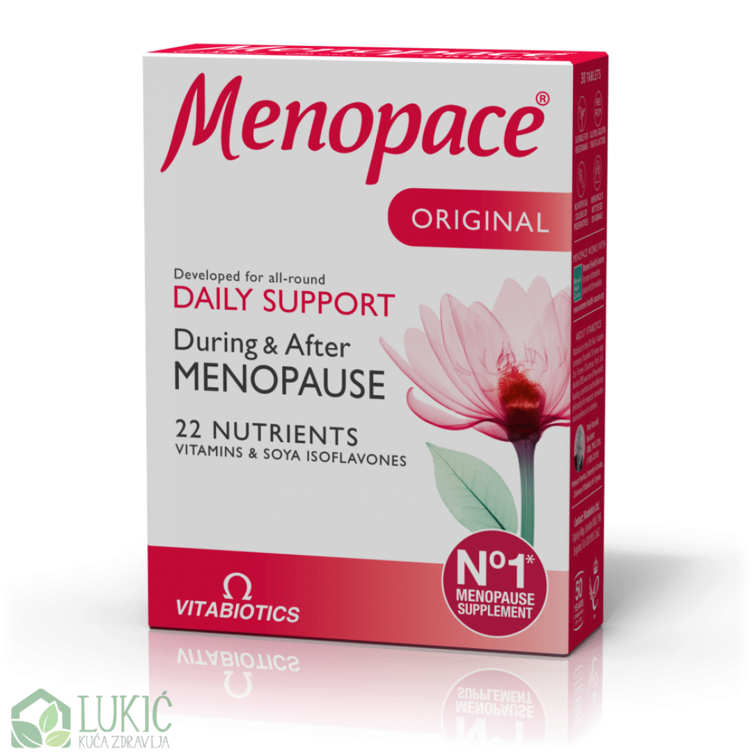 Menopace Original – Podrška tokom menopauze, 30 tableta | Apoteka Lukić