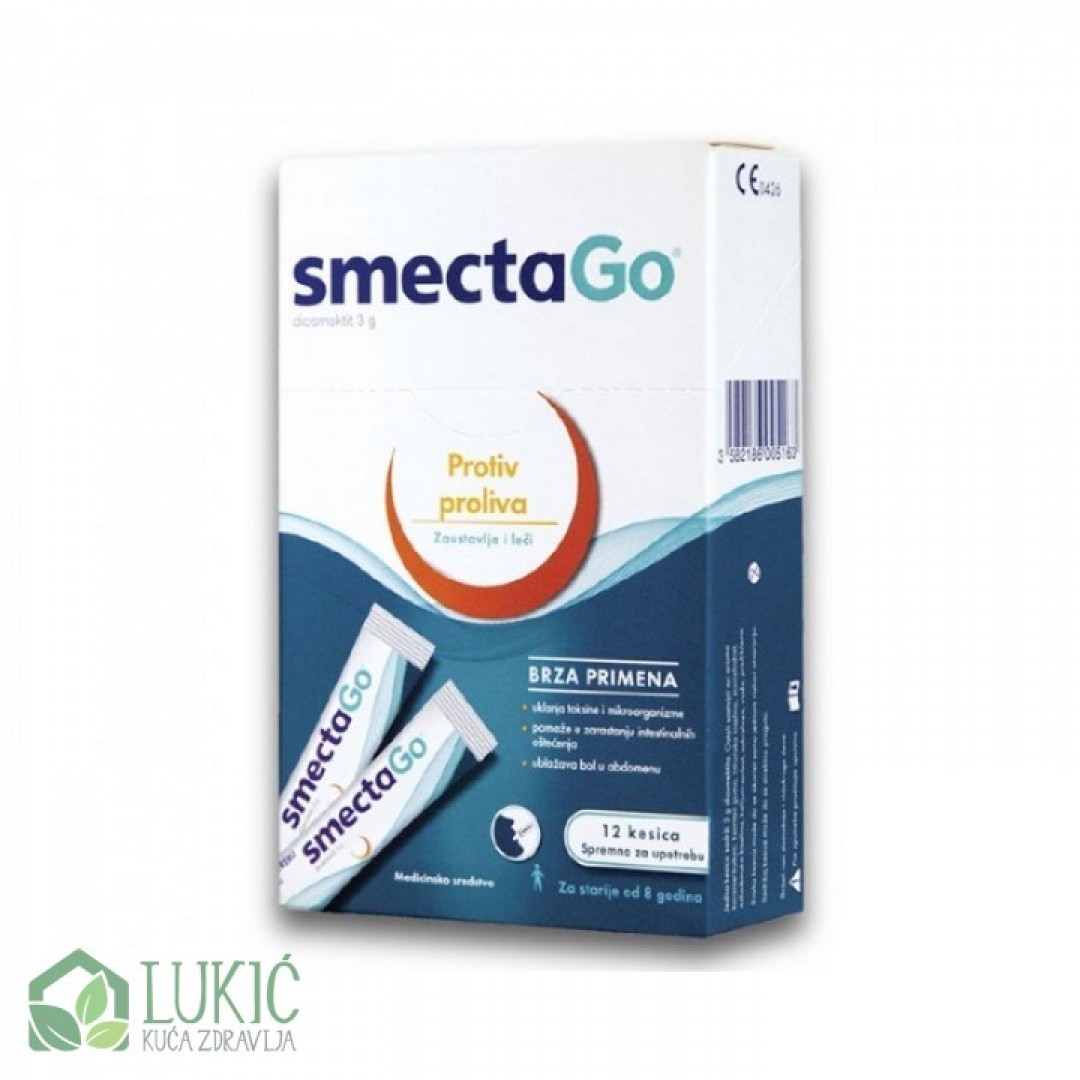 Smecta Go prašak - Brzo olakšanje dijareje i zaštita crevne sluznice ...