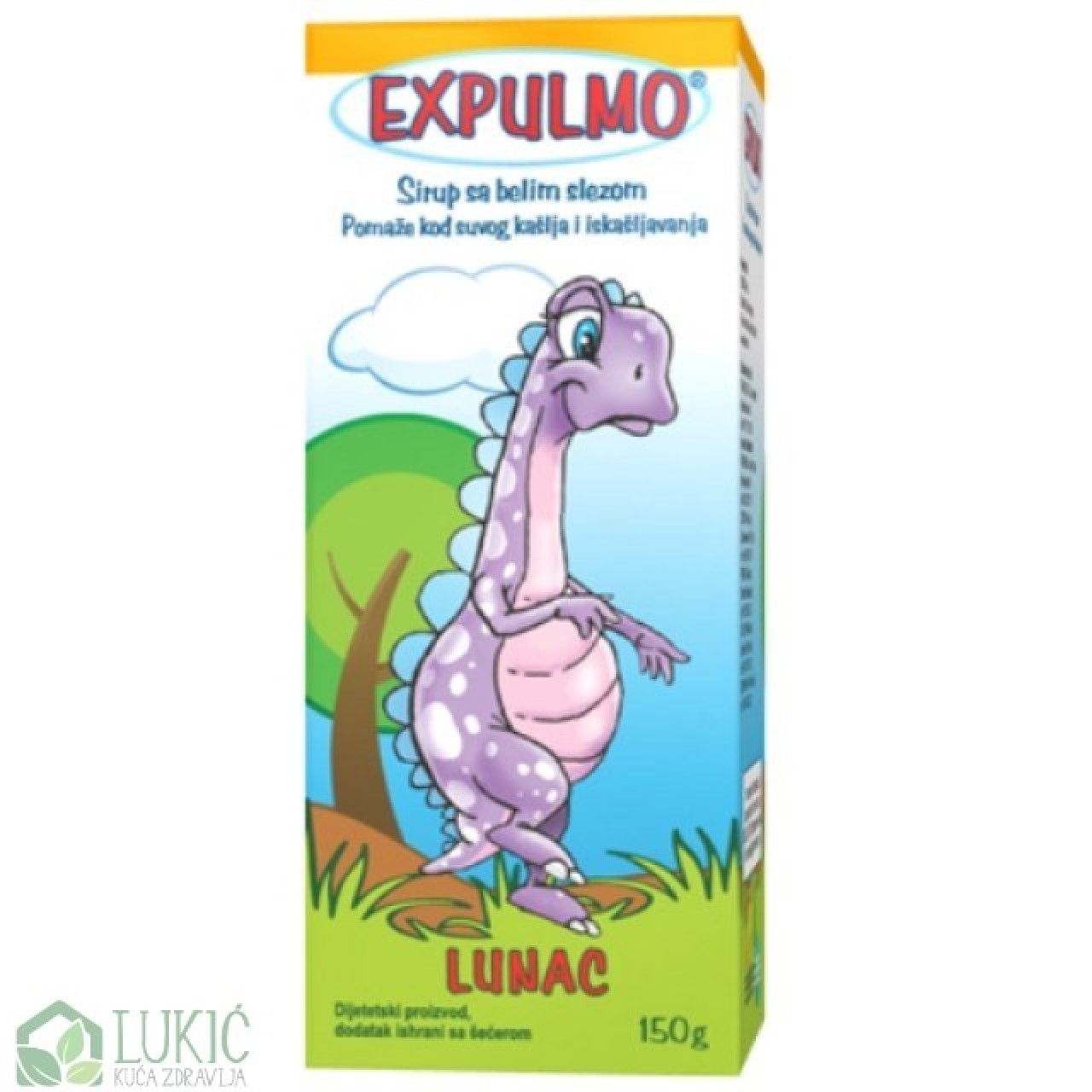 EXPULMO Lunac sirup - Olakšanje za suvi kašalj i umirenje grla ...