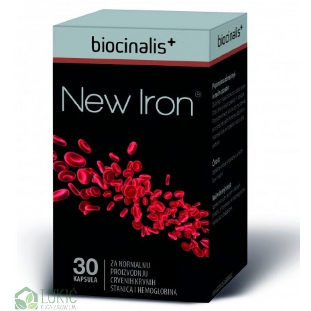 New Iron – Suplement za stvaranje crvenih krvnih zrnaca i prevenciju ...
