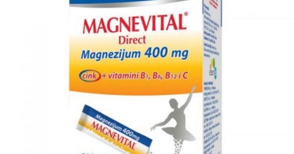 Magnevital Direct - Prašak sa magnezijumom, cinkom i vitaminima B i C ...