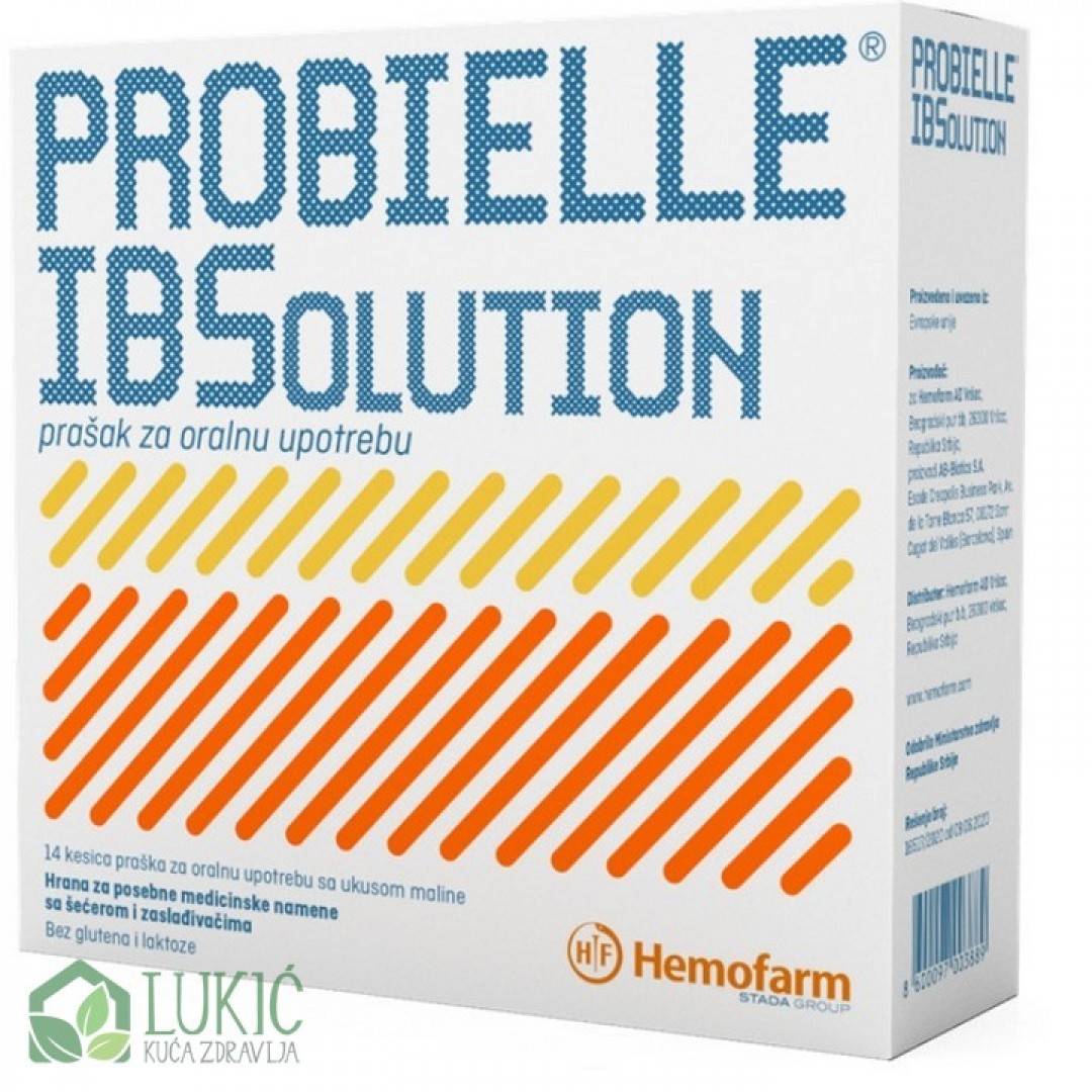 Probielle IBSolution - Probiotik za ublažavanje simptoma nervoznih ...