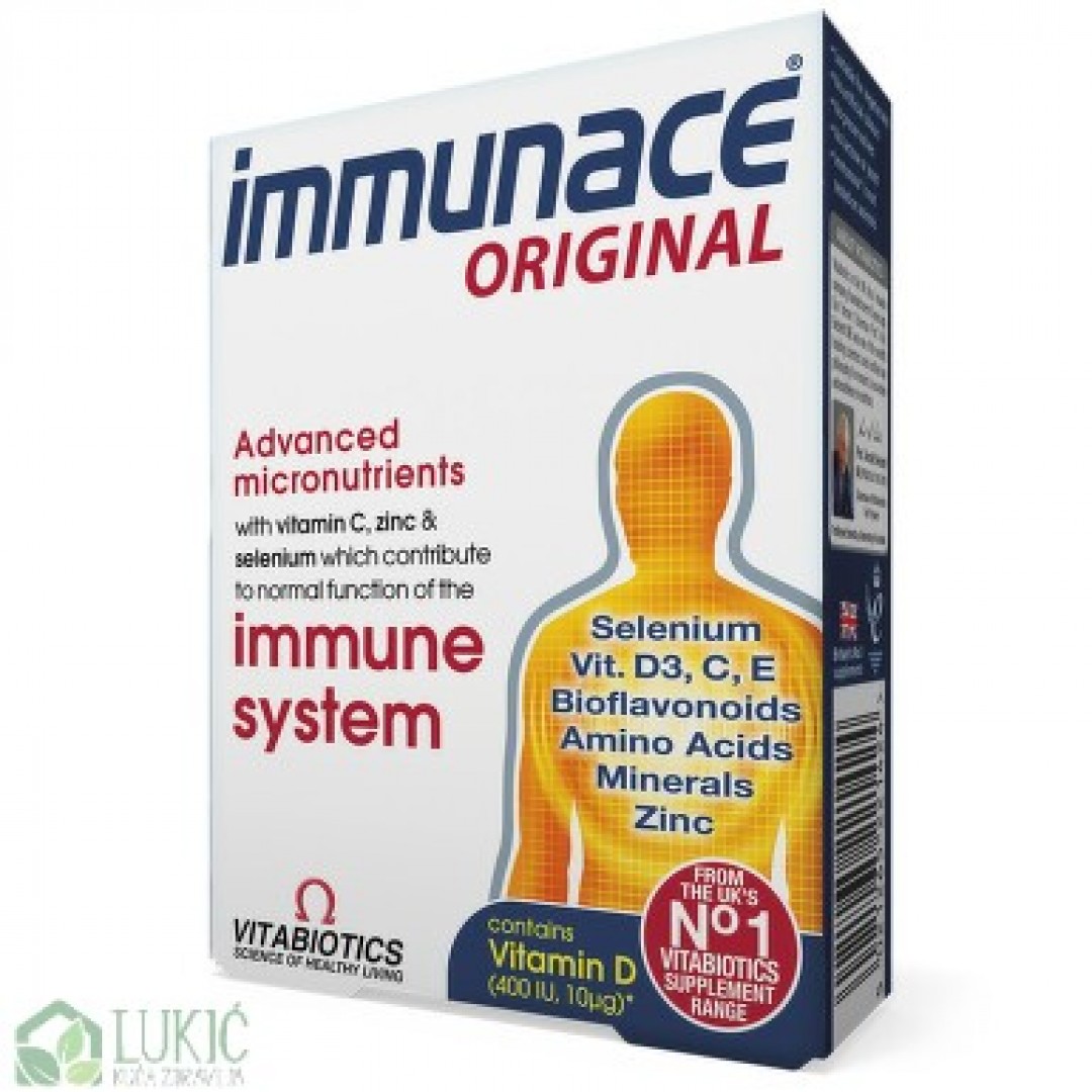 Immunace Original - Podrška imunom sistemu, 30 tableta | Apoteka Lukić