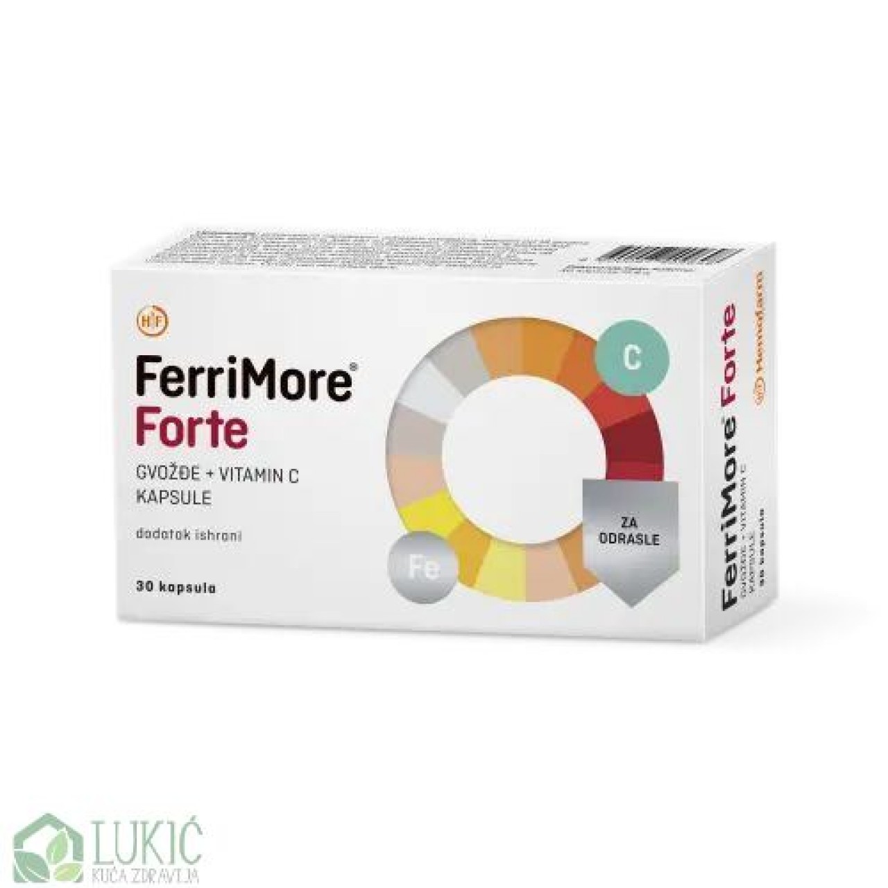 FerriMore Forte – Gvožđe za anemiju i imunitet | Apoteka Lukić