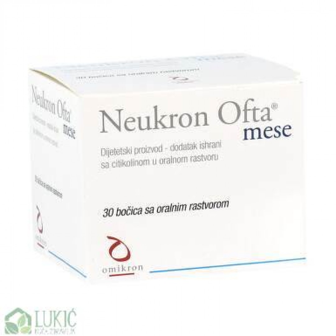 Neukron Ofta Mese – zaštita optičkog nerva kod glaukoma | Apoteka Lukić