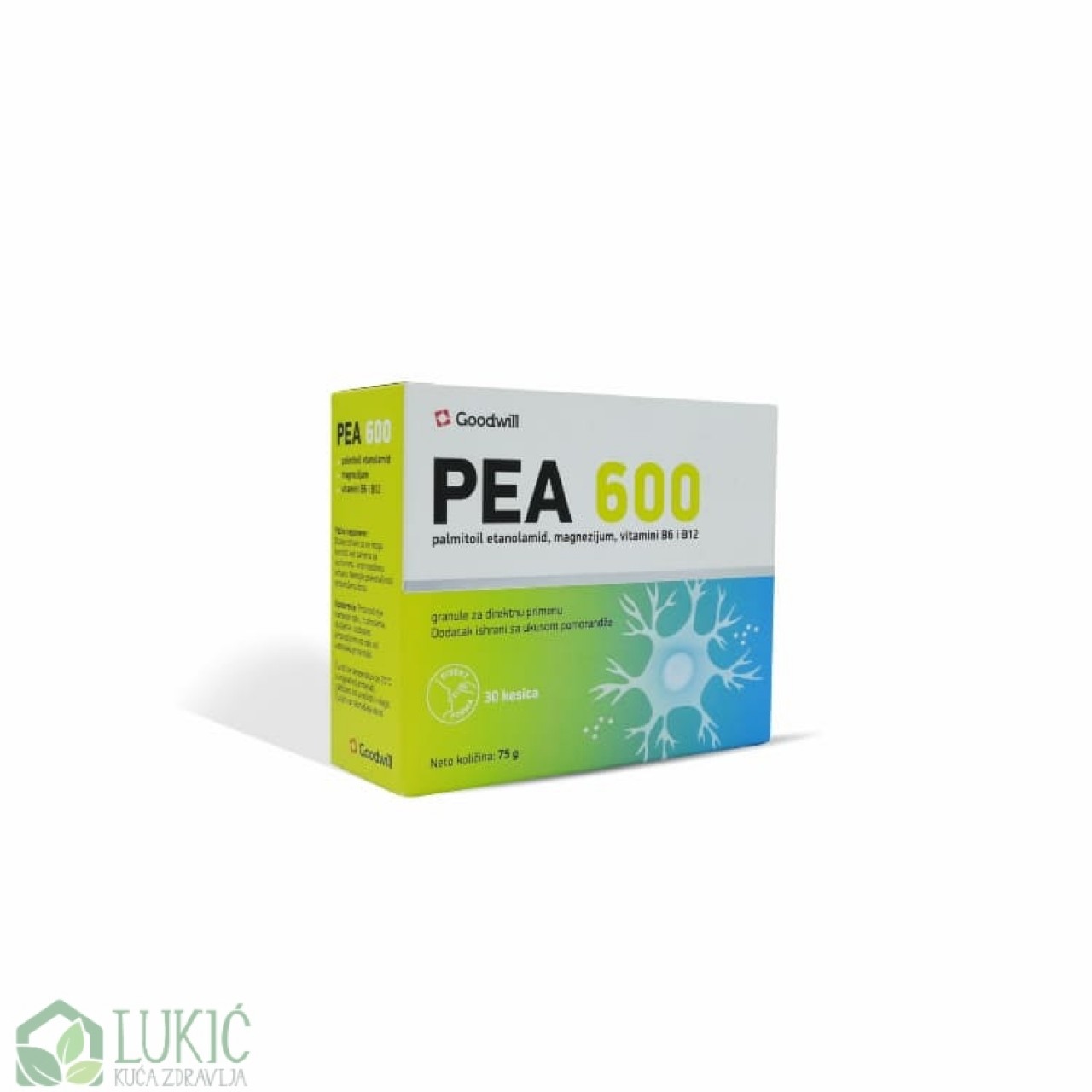 PEA 600 - Prirodna podrška protiv bola i umora | Apoteka Lukić