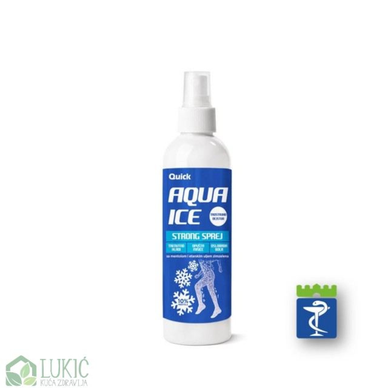 Aqua Ice Strong Sprej - Trenutno Olakšanje za Bolove u Zglobovima i ...