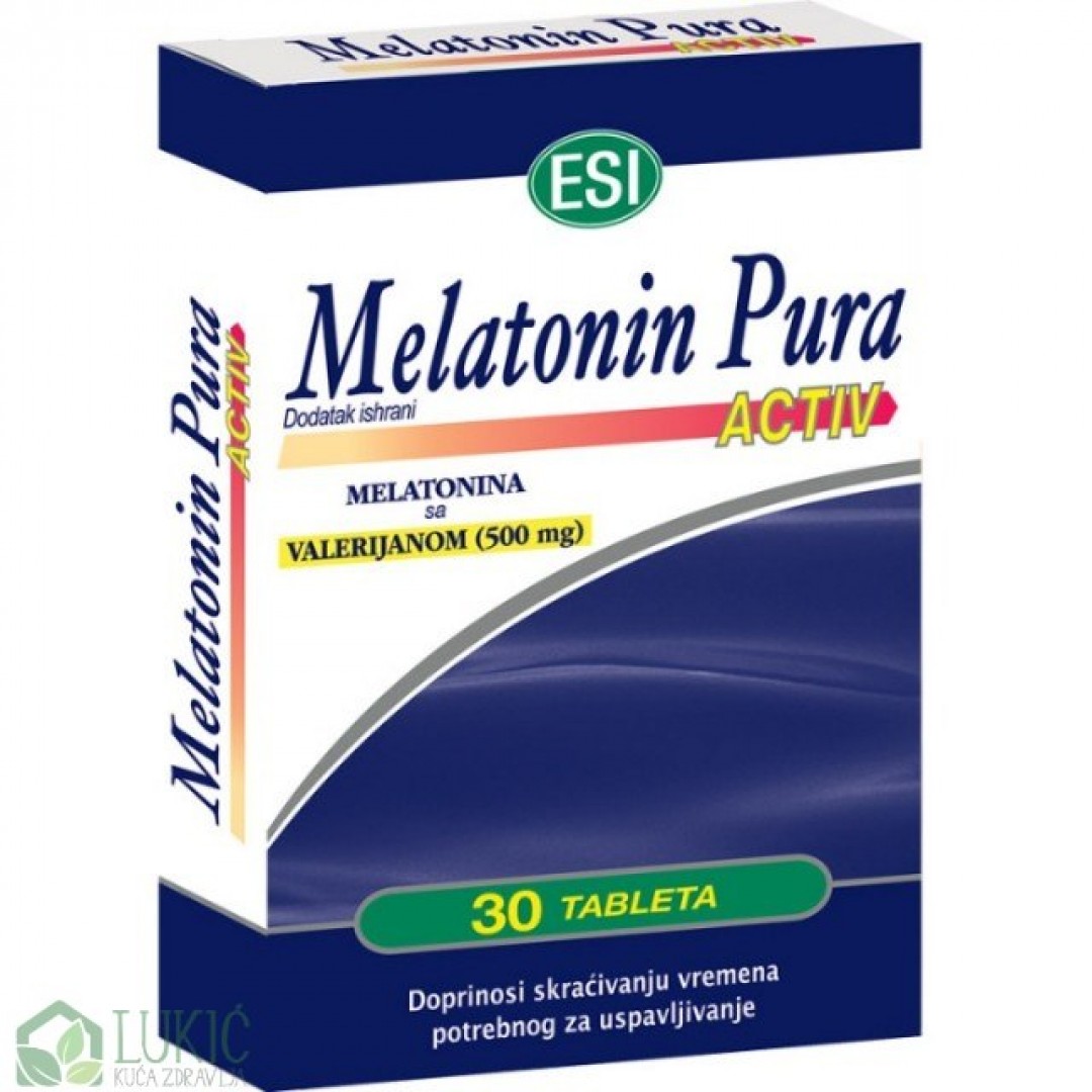 Melatonin Activ sa Valerijanom - Pomoć za bolji san | Apoteka Lukić